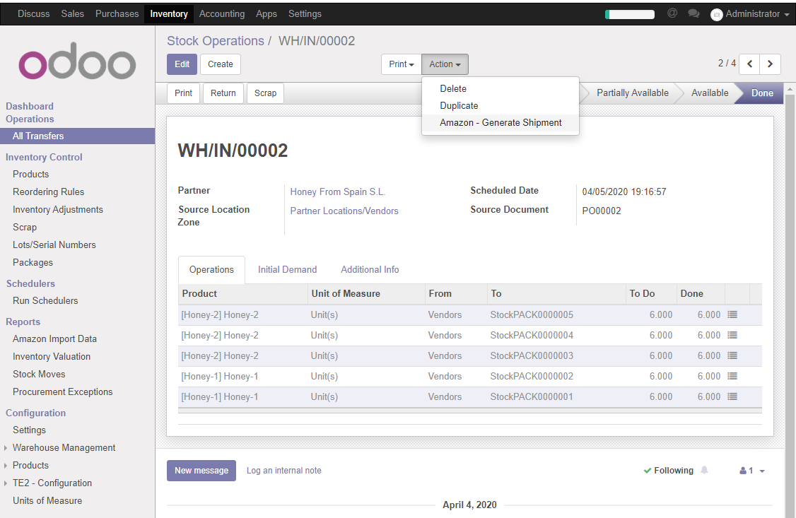 Odoo Plugins for Amazon MWS – THE EMBEDDED ENGINEER